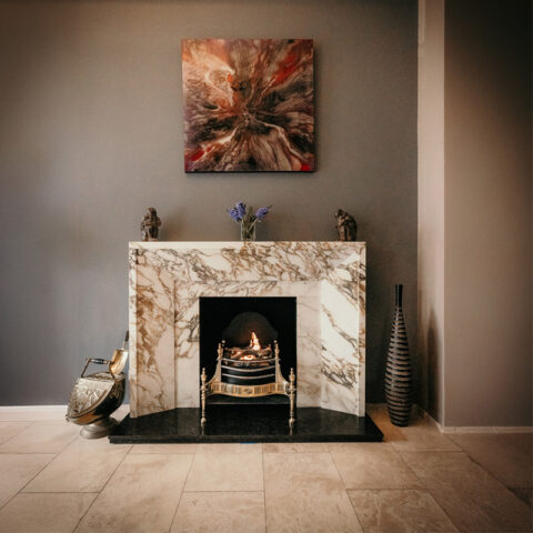 Limestone Fireplace Surrounds | Handcrafted Limestone Mantels